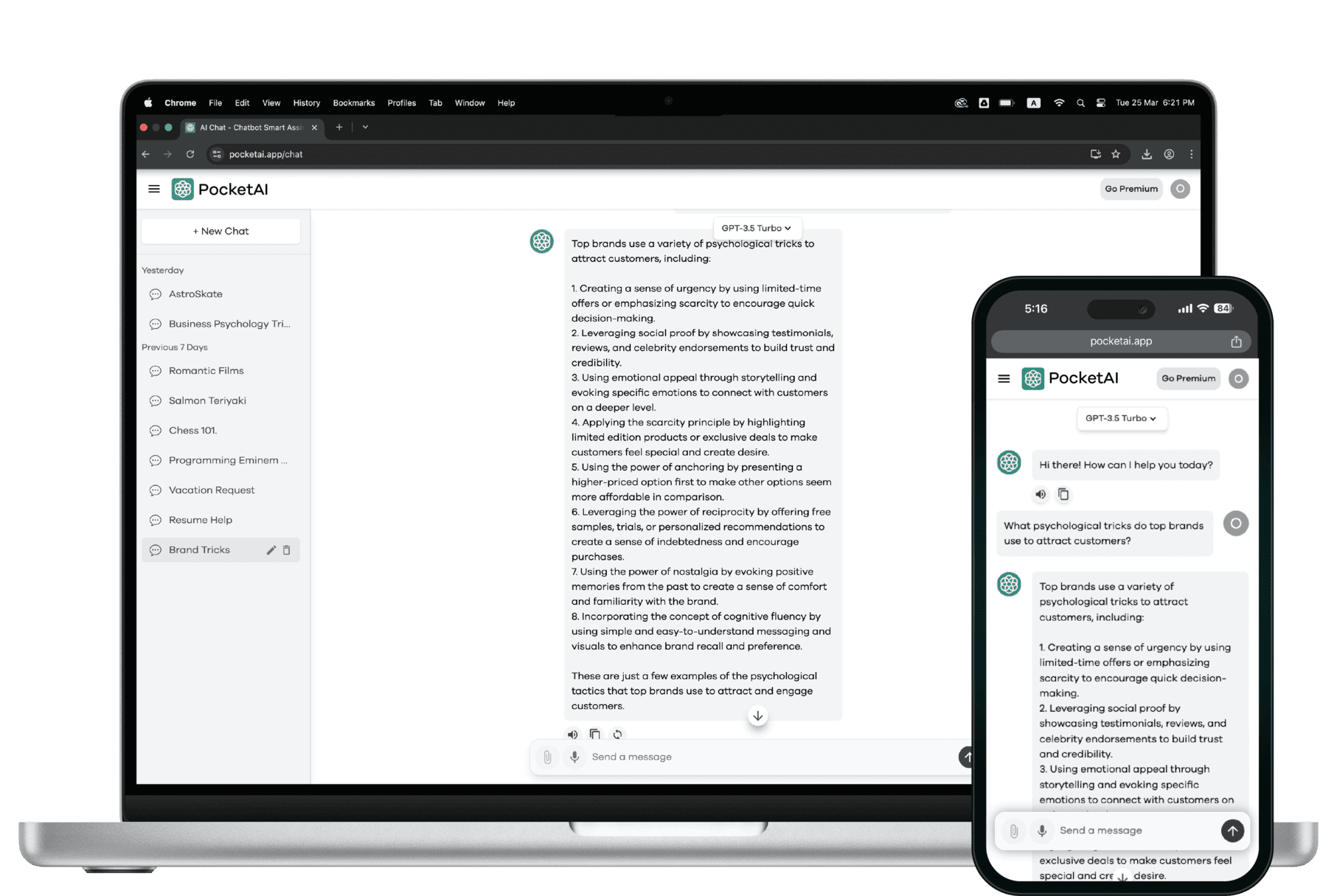 AI Chat - Chatbot Smart Assistant Powered by Pocket AI